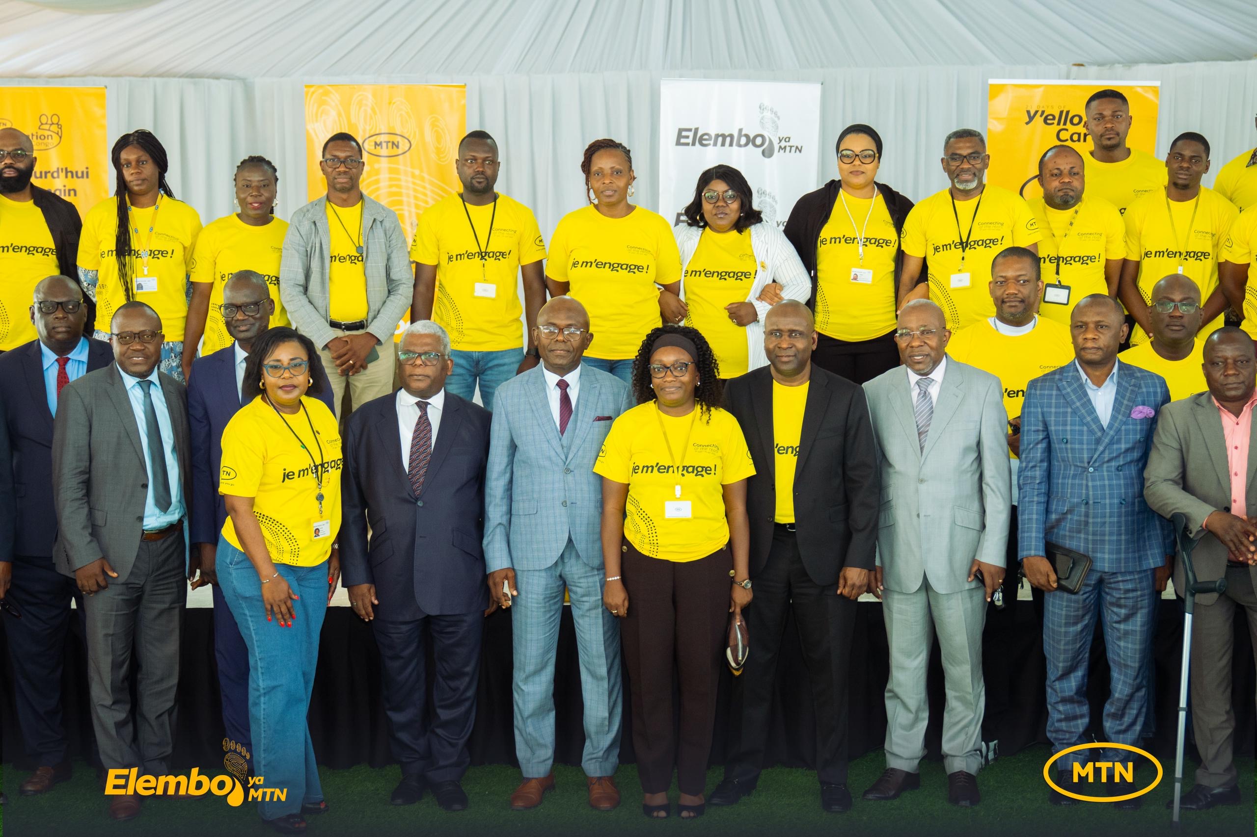 Lancement officiel 21 days of y’ello care 2025 | MTN Congo